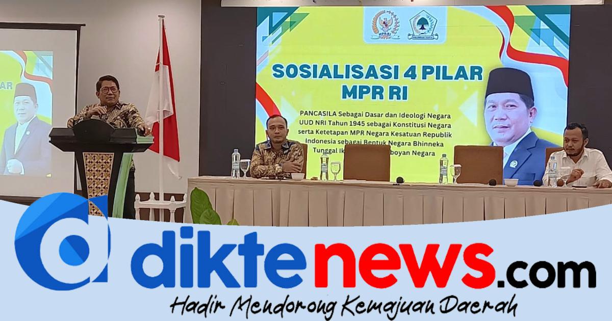 Sosialisasi Empat Pilar Nilai Kebangsaan, Aleg DPR RI Beniyanto Tamoreka : Pondasi Utama ...